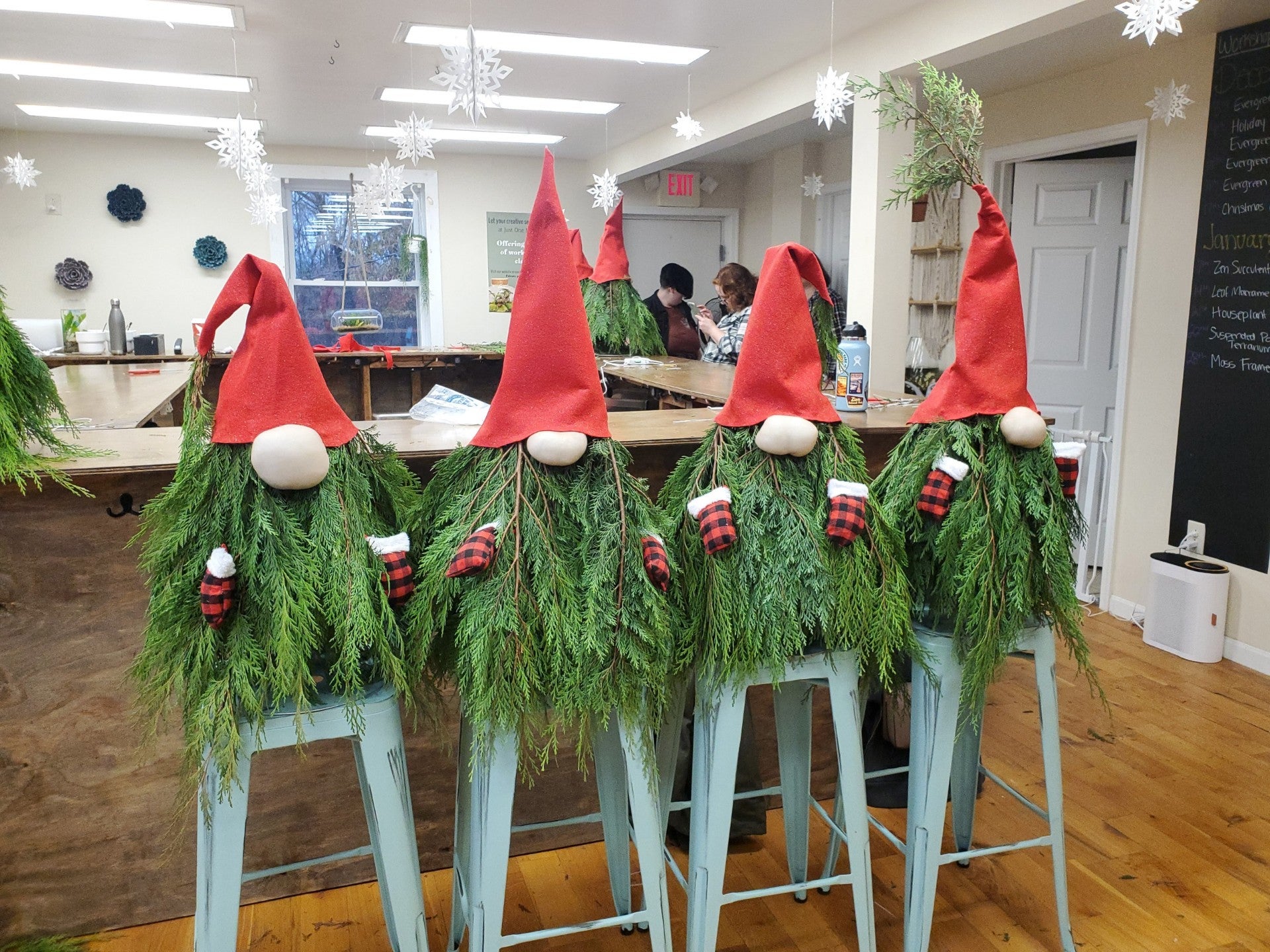 Create Your Own Evergreen Gnome Workshop | The Fizzy Fern
